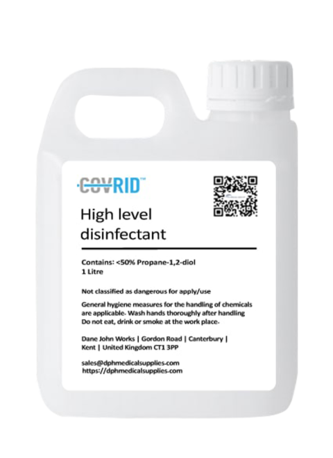 High-Level Disinfectant Fogging Solutions - DPH Medical Supplies